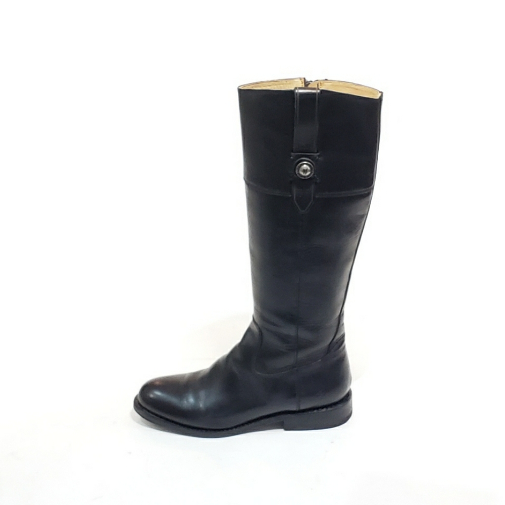 Frye Jayden Button Tall Riding Boots Leather - Gem